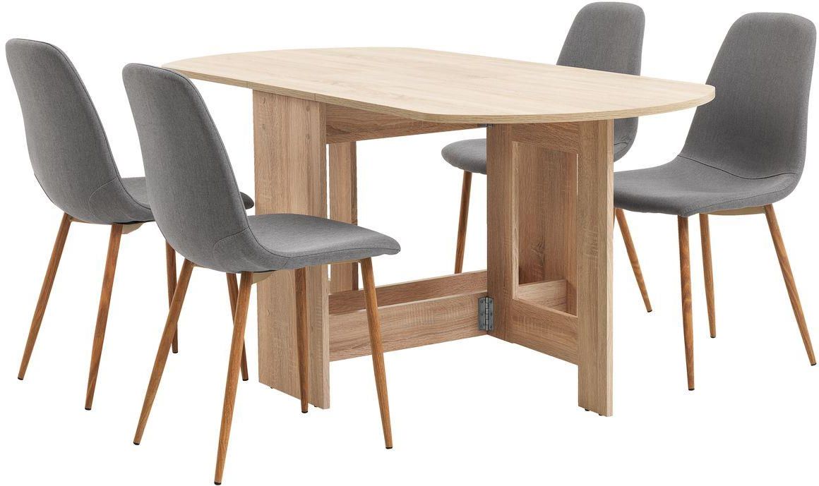 Jysk OBLING D163 4 JONSTRUP szary dąb - Opinie i atrakcyjne ceny na ...