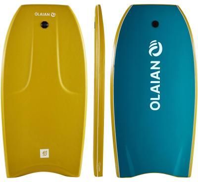 Olaian Bodyboard 500 40 + Leash Ochra - Ceny i opinie - Ceneo.pl