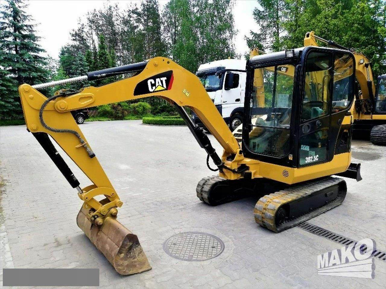 Caterpillar Minikoparka CAT 302,5C 2008r waga 2,5t - Opinie i ceny na ...