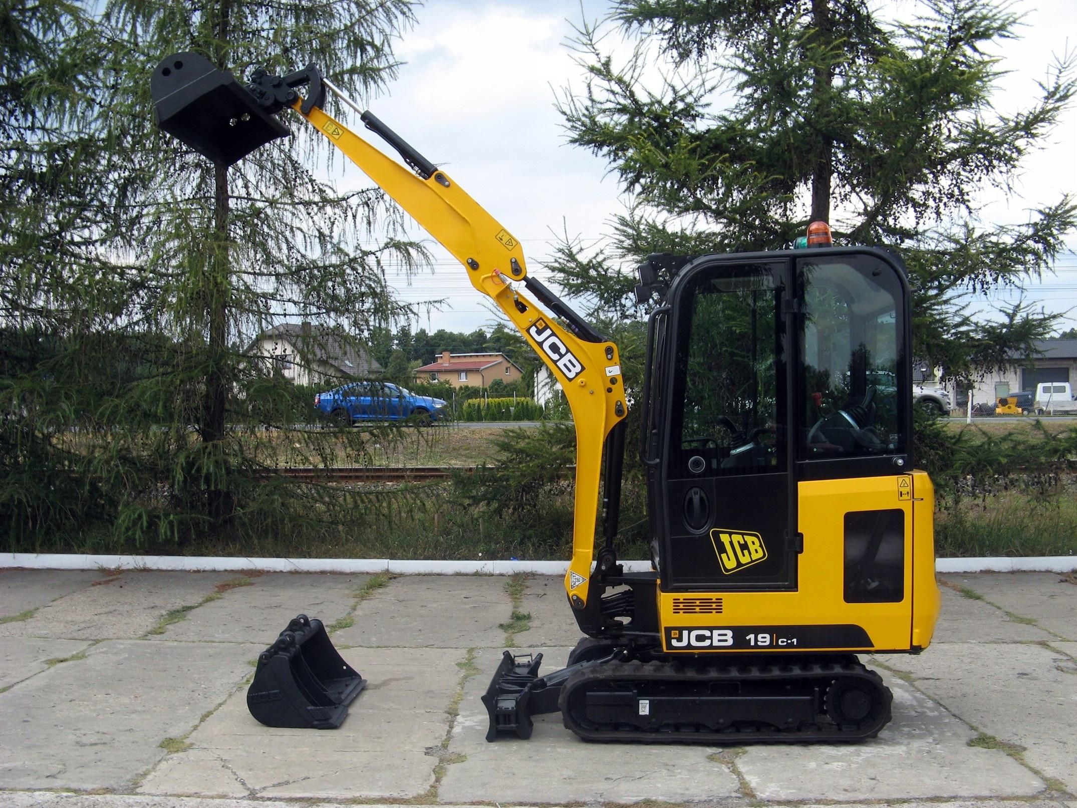 Minikoparka JCB 19-C1 2018r. - Opinie i ceny na Ceneo.pl