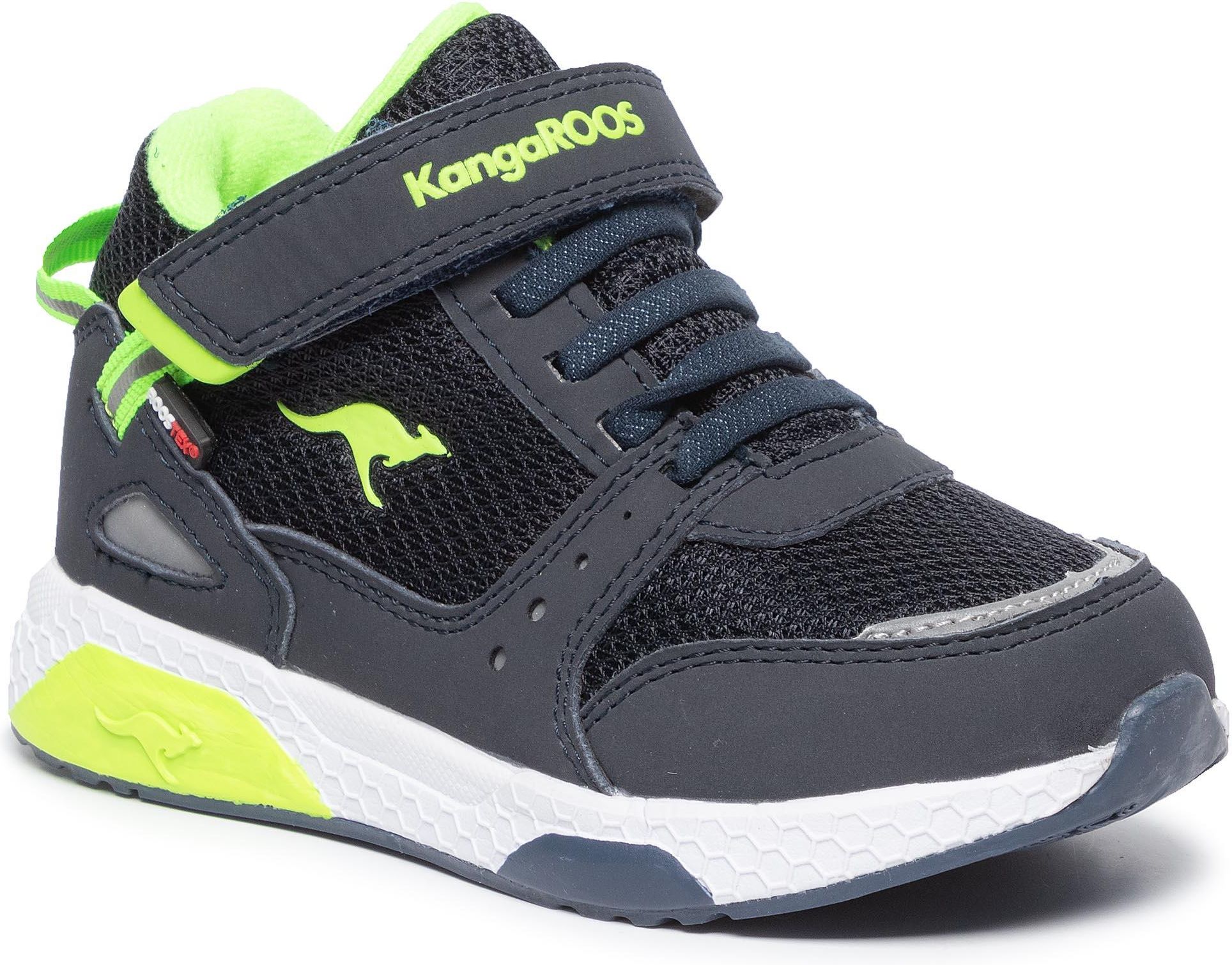 Sneakersy KANGAROOS - Kadee Taro Rtx 18391 000 4054 Dk Navy/Lime - Ceny i opinie - Ceneo.pl