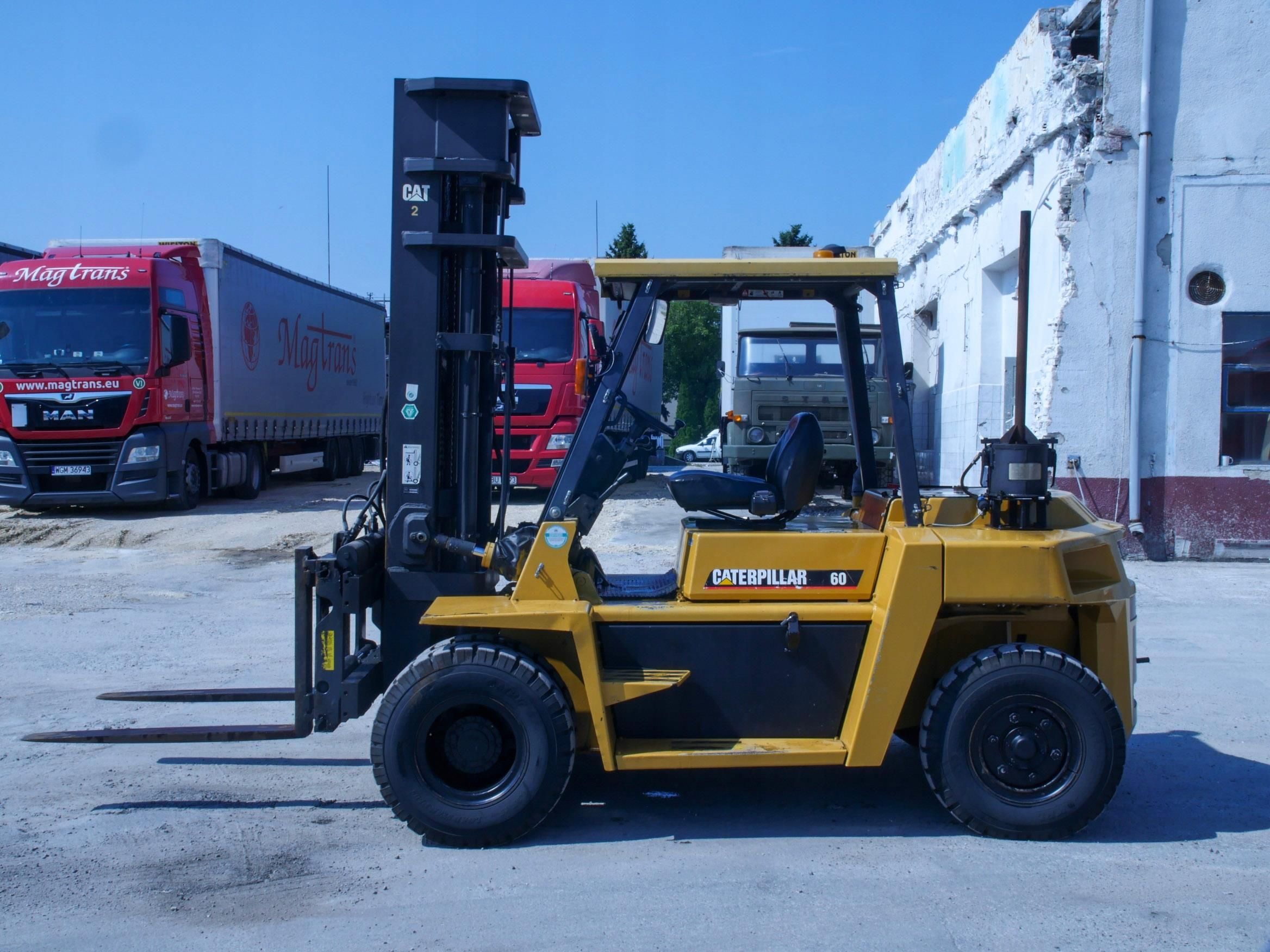 Cat CATERPILLAR CAT DP60 DP60K DIESEL widlak wózek - Opinie i ceny na ...