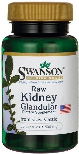 Kapsułki Swanson Raw Kidney Glandular 500Mg 60 szt. - Opinie i ceny na ...