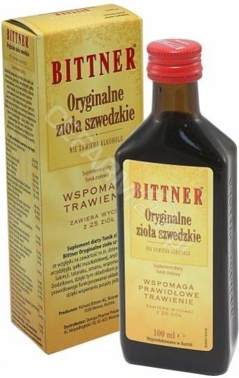 Bittner Oryginalne Zioła Szwedzkie 100ml - Opinie i ceny na Ceneo.pl
