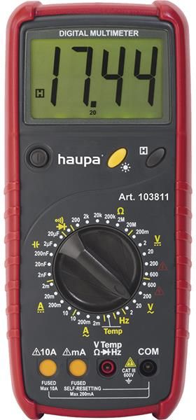 Miernik uniwersalny Haupa Cyfrowy Miernik Uniwersalny Multi Check Ii ...