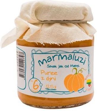 Marmaluzi Puree Z Dyni 125G - Ceny i opinie - Ceneo.pl
