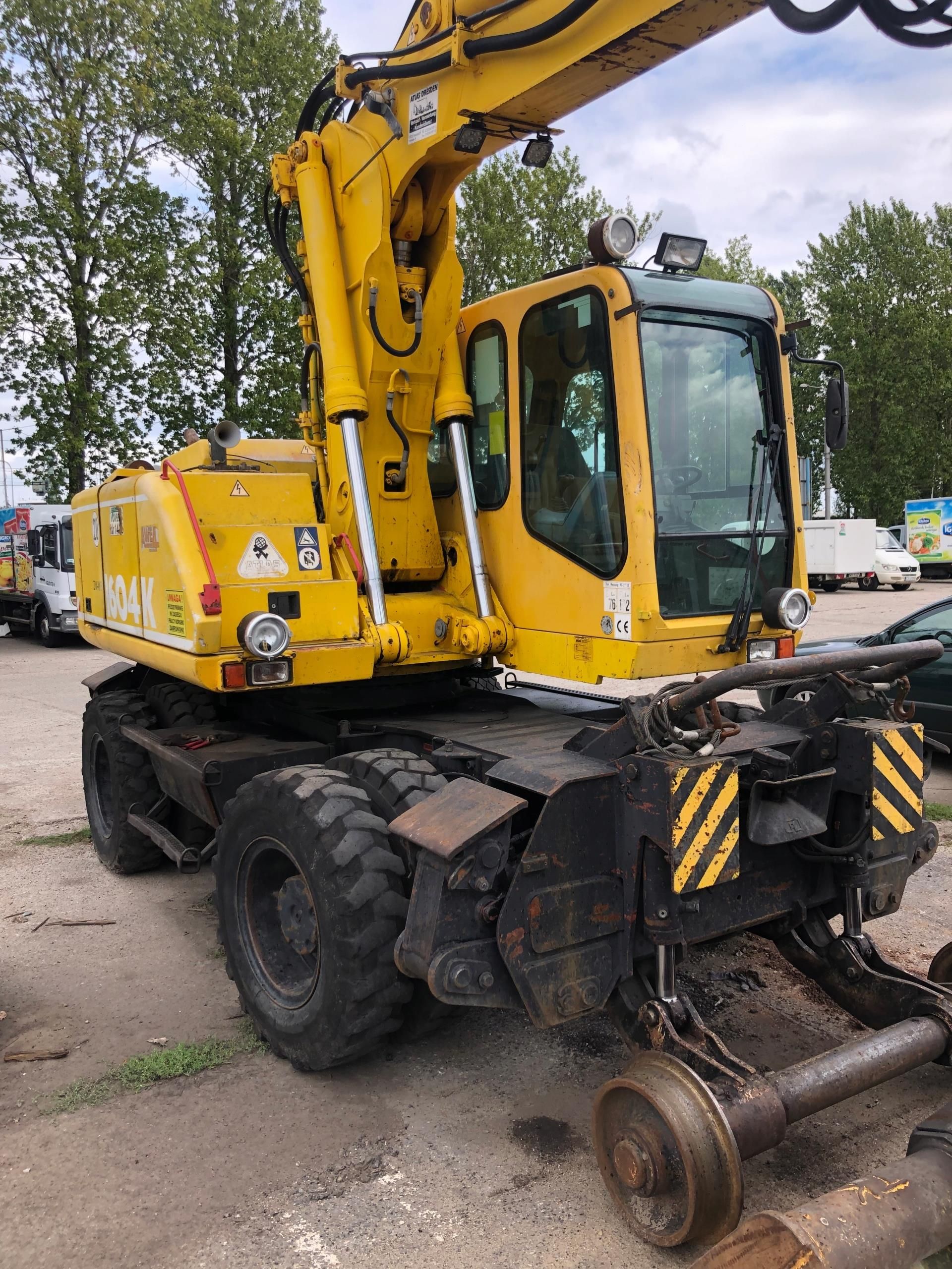 Koparka Atlas 1604 Zw / 2 sztuki / 99 r/ pracujące - Opinie i ceny na ...