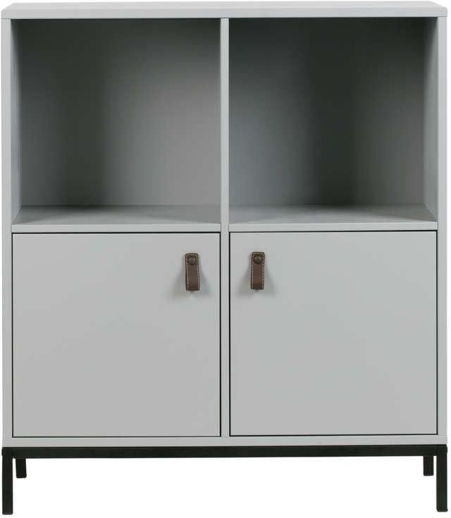 Woood Regał Case szary 93x81x35cm - Opinie i atrakcyjne ceny na Ceneo.pl