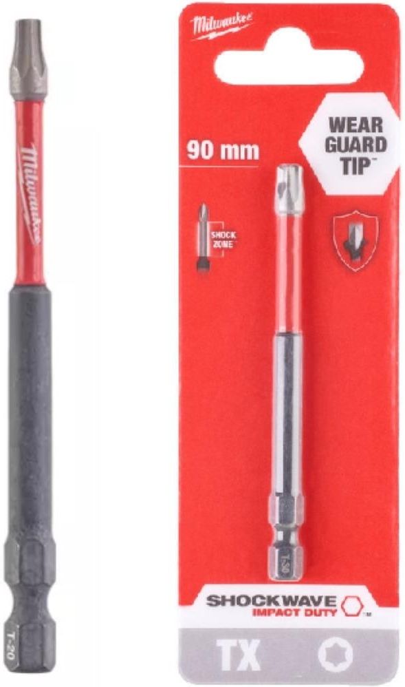 Milwaukee Shockwave Tx20 90Mm 4932430878 - Opinie i ceny na Ceneo.pl