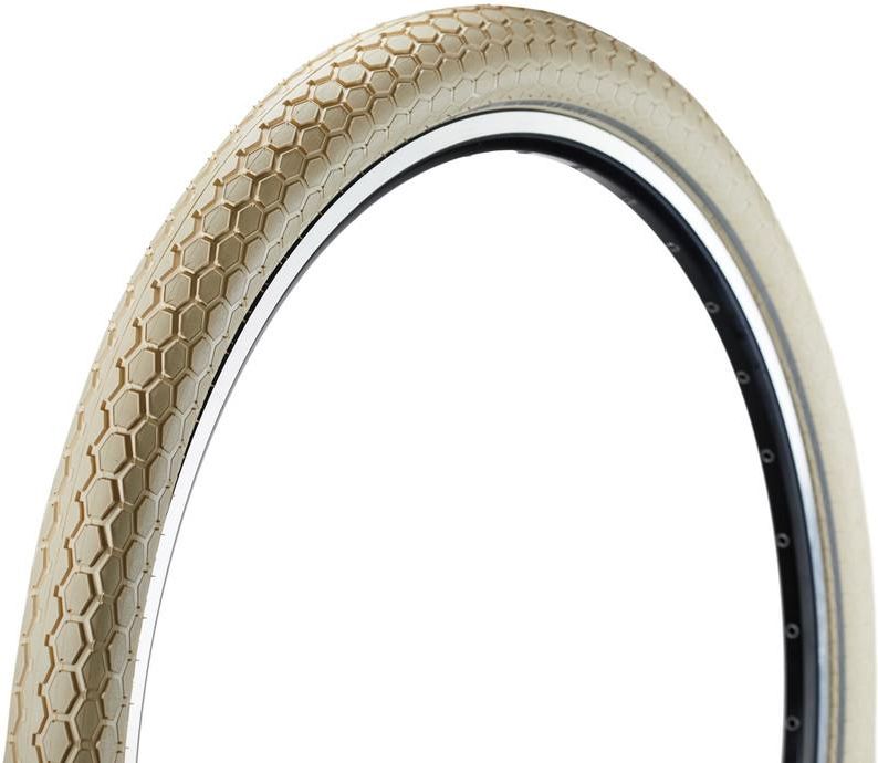 Continental Ride Cruiser Wired-On Tire 28 E-25 Reflex Creme 55-622 28 X ...
