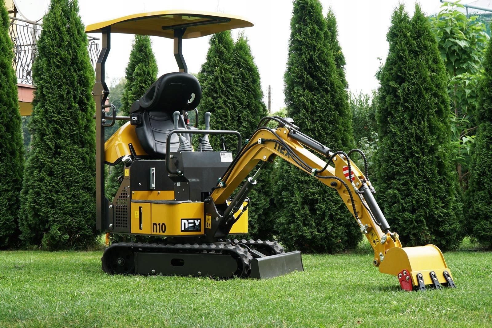 N10 nowa Minikoparka 1000 kg mini koparka ZESTAW - Opinie i ceny na ...