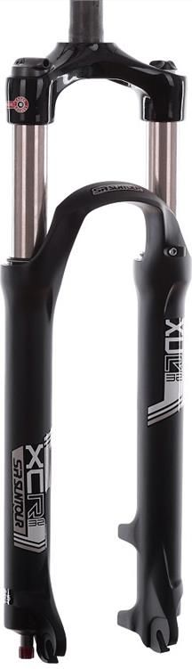 Amortyzator SR SUNTOUR XCR RLR czarny / Blokada skoku: manetka / Medium ściskane: powietrze ...