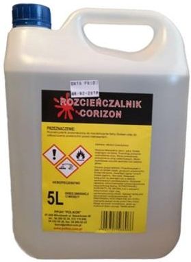 Farba Corizon Rozpuszczalnik Rozcieńczalnik 5L - Opinie i ceny na Ceneo.pl