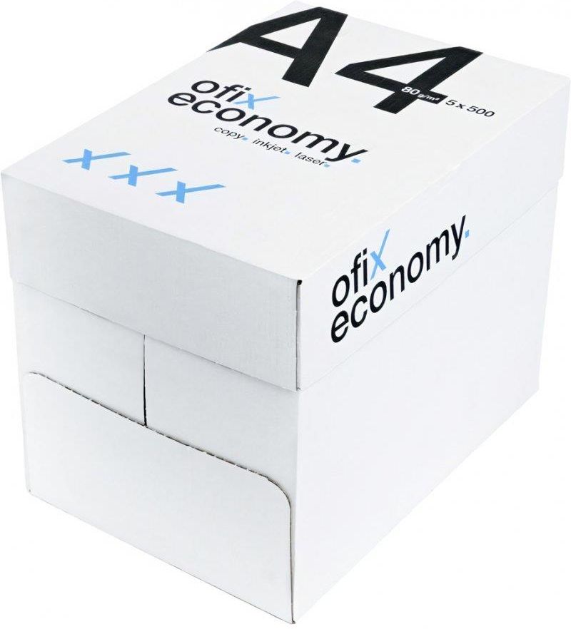 Ofix Economy Papier Ksero Ofix Economy A4 80G/M2 500 Arkuszy Biały - Ceny i opinie - Ceneo.pl
