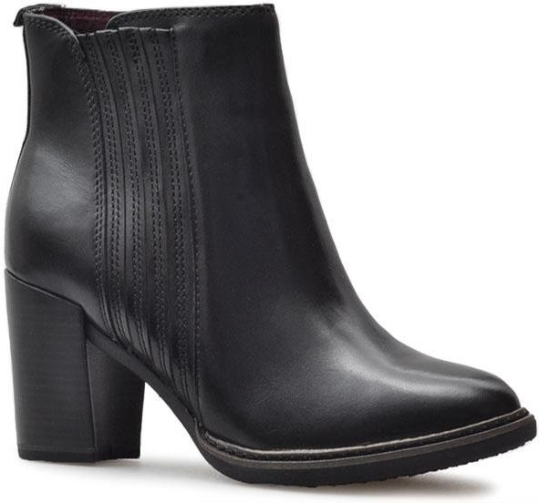 Botki Tamaris 1-25015-23 Czarne lico - Ceny i opinie - Ceneo.pl