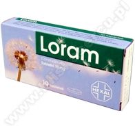 Lek na alergię Loram 0,01 G 10 Tabl. - Opinie i ceny na Ceneo.pl