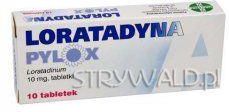 Lek na alergię Loratadyna 0,01 G 10 tabl. - Opinie i ceny na Ceneo.pl