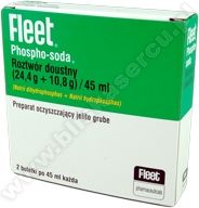 Fleet Phospho Soda (0,542G+0,240G)/1Ml 2 But.A 45Ml - Opinie i ceny na ...