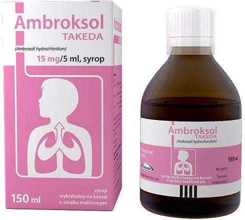 Ambroksol 0,015 G/5Ml 150 ml - Opinie i ceny na Ceneo.pl