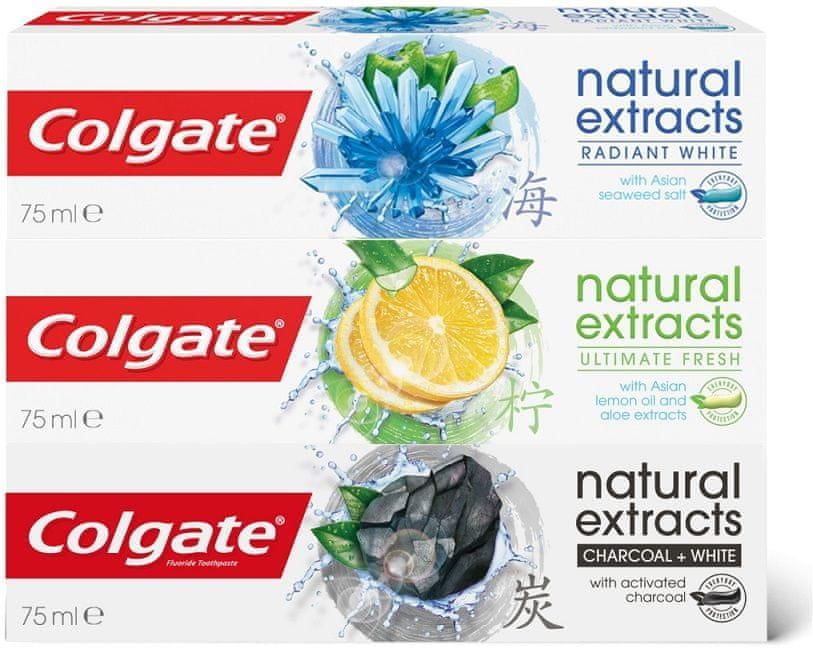 Colgate pasta do zębów Naturals Mix 3x75 ml - Opinie i ceny na Ceneo.pl