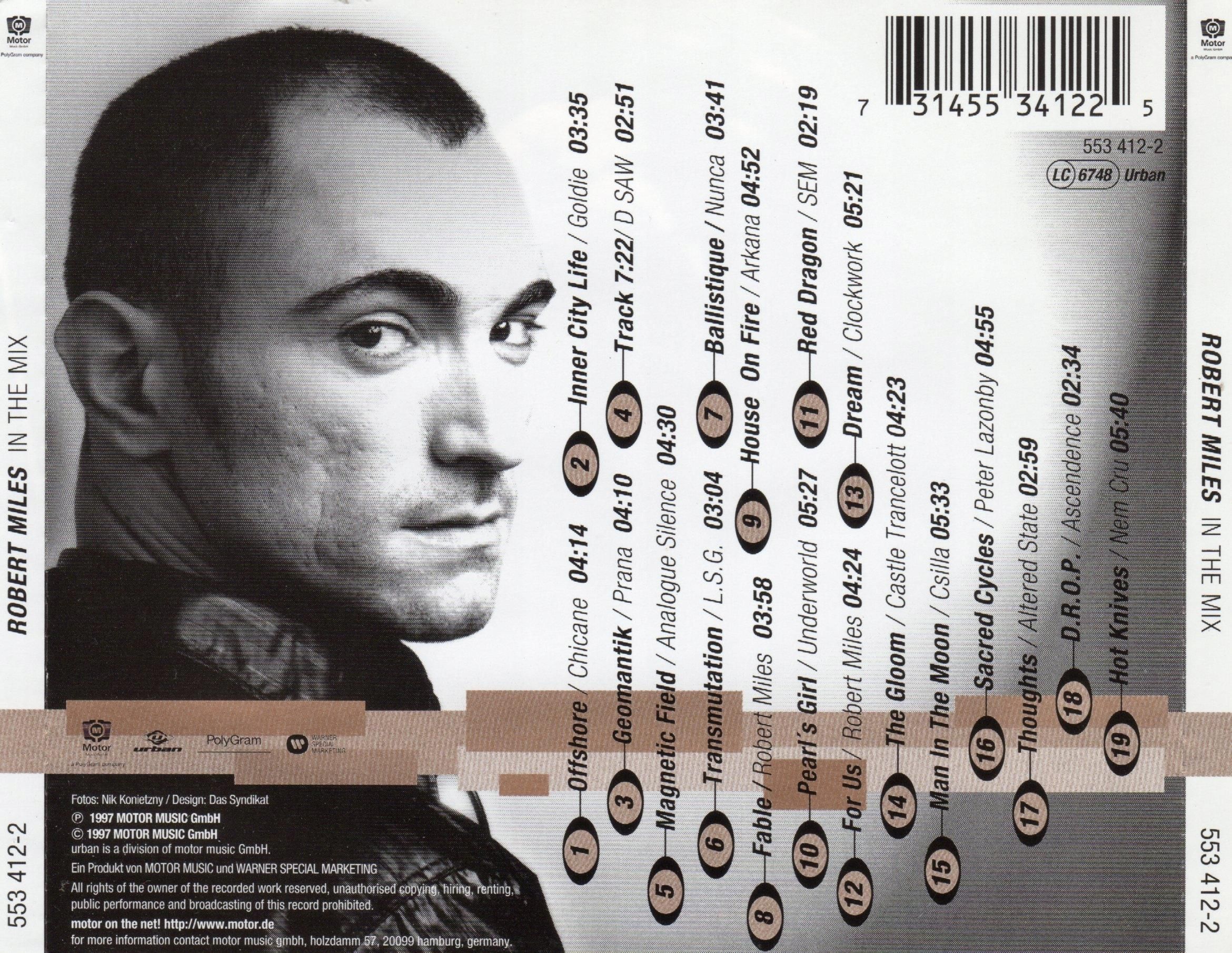 Multimedia z outletu Produkt Z Outletu: Robert Miles: In The Mix (Cd ...