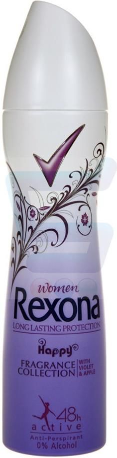 Rexona Fragrance Happy dezodorant spray 150ml - Opinie i ceny na Ceneo.pl