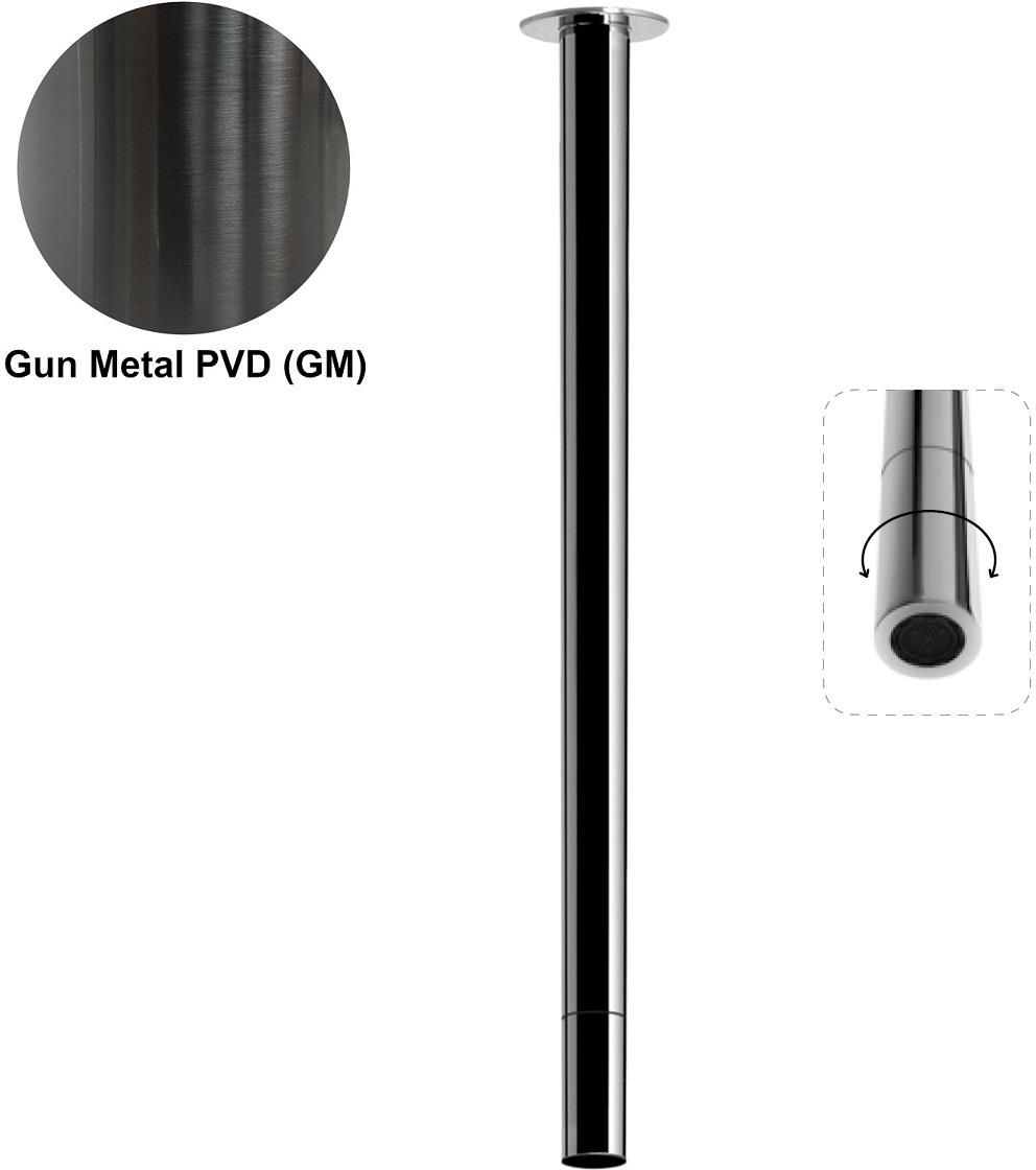 Bateria Bruma Lusitano Gun Metal Pvd 1267201Gm - Baterie Umywalkowe ...