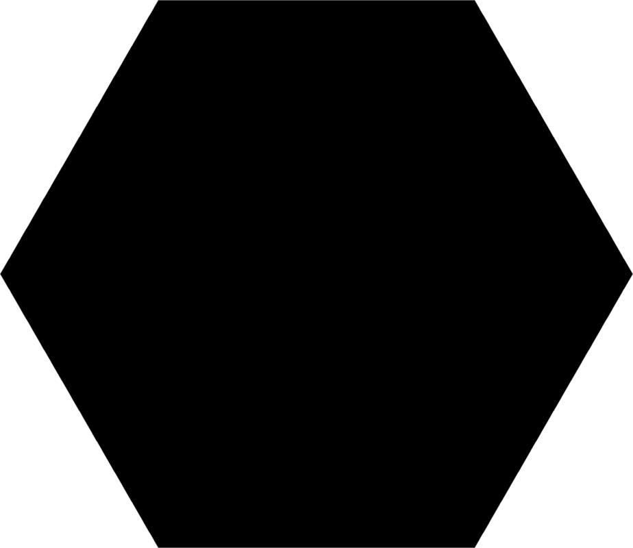 Płytki Codicer Basic Black Hex 25 22X25 - Opinie i ceny na Ceneo.pl