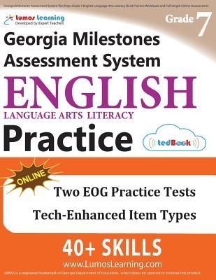 Georgia Milestones Assessment System Test Prep: Grade 7 English ...