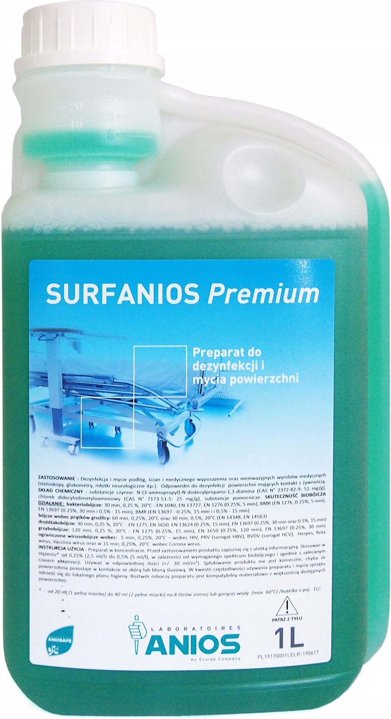 Laboratories Anios Anios Surfanios Premium Koncentrat Do Mycia I ...