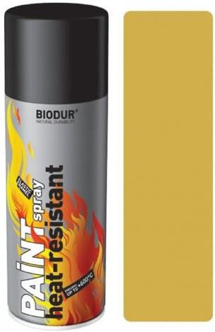 Farba Biodur Żaroodporna Złota 0,4L - Opinie i ceny na Ceneo.pl
