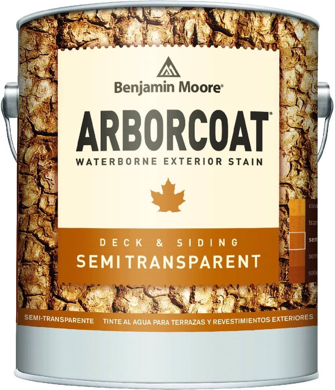 Farba Benjamin Moore Arborcoat Exterior Waterborne Semi-Transparent ...