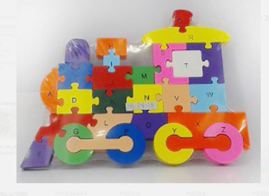 Icom Puzzle Drewniane Lokomotywa - Ceny i opinie - Ceneo.pl