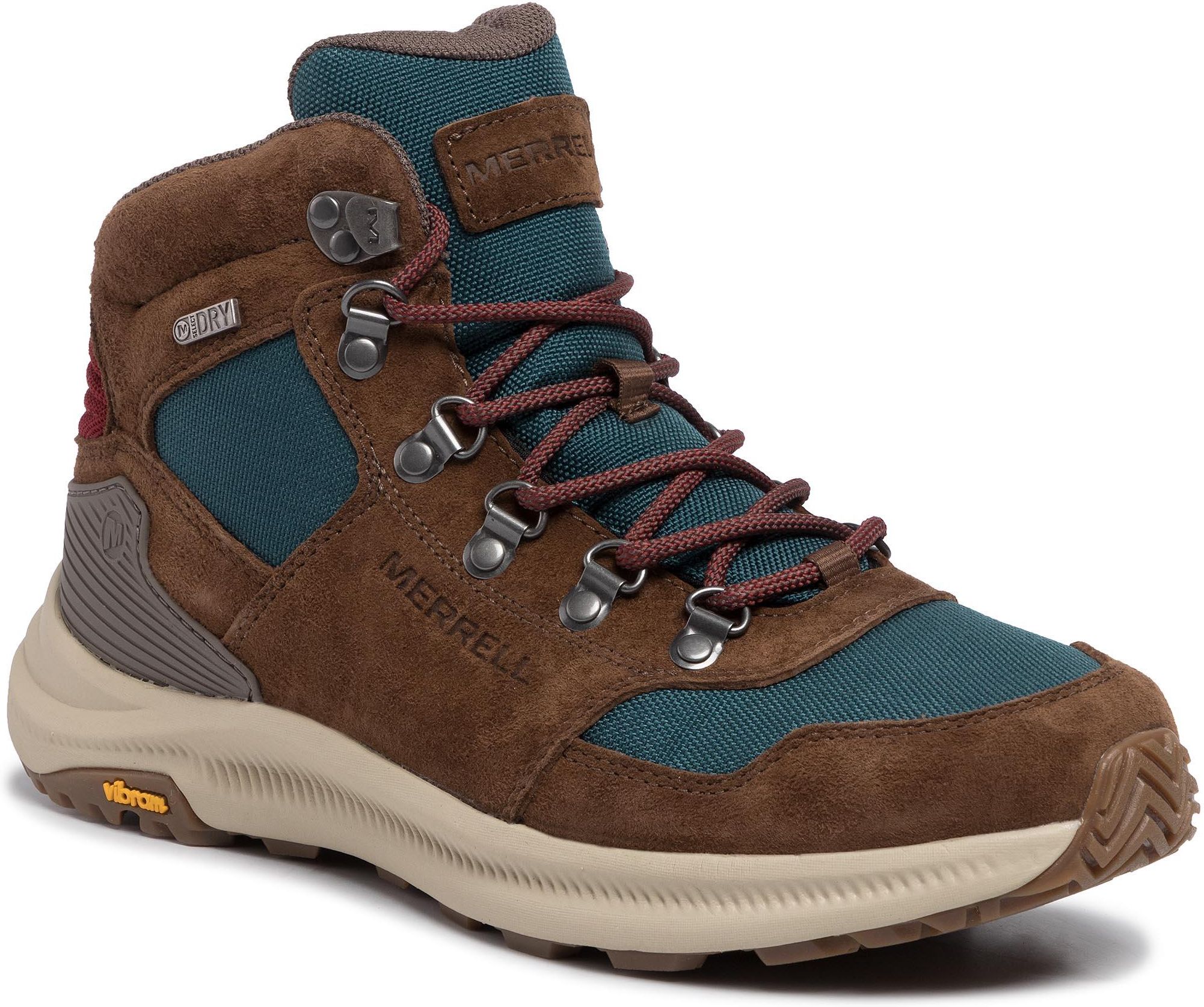 Buty trekkingowe Merrell Ontario 85 Mid Wp J18852 Dragonfly Bleu Fonce ...