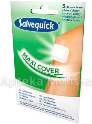 CEDERROTH Salvequick plastry, 582042, Maxi Cover,duży opatr., 5 szt ...