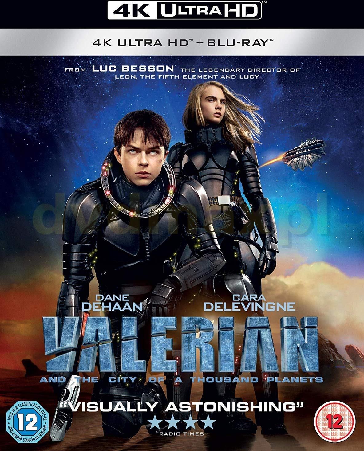 Film Blu-ray Valerian And The City Of A Thousand Planets (Valerian i ...