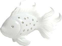 Abi Decoration Figurka Ryba Welonka Biała Cyrkonie 17X9X26 (D07338Ald ...