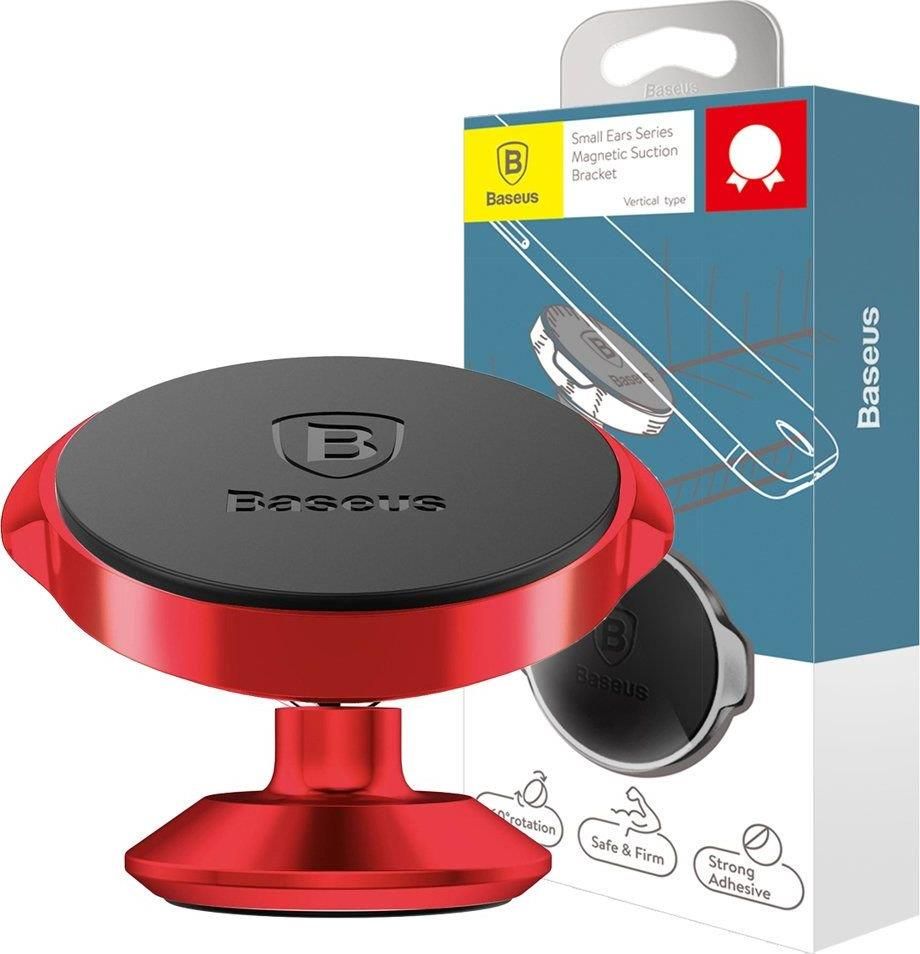 Baseus Small Ears Czerwony (SUER-B09) - opinie i ceny na Ceneo.pl