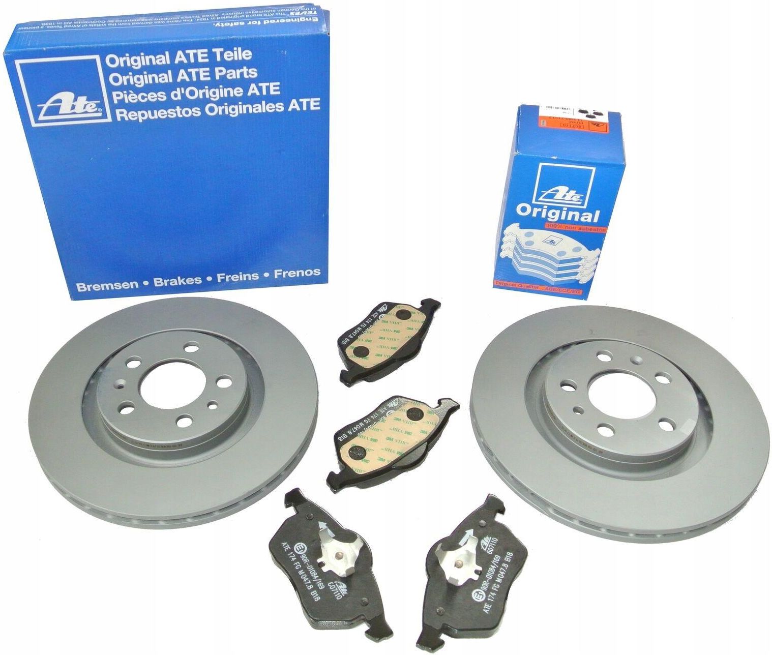 Klocki hamulcowe ATE TARCZE KLOCKI P TOYOTA AURIS COROLLA E15 273M 24.0126-0148.1 - Opinie i ...