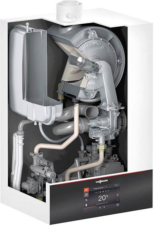 Kocioł grzewczy Viessmann Vitodens 222-W B2LE 1,9-19kW + Regulator E3 ...