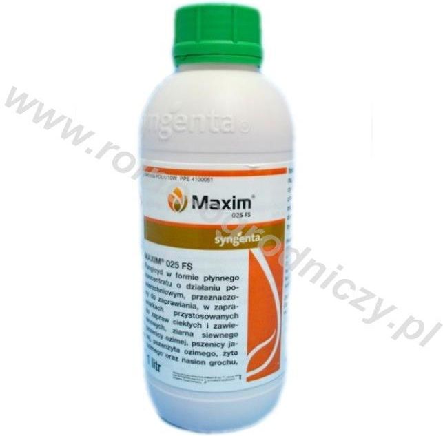 Syngenta Maxim 025 Fs 1L - Ceny i opinie - Ceneo.pl