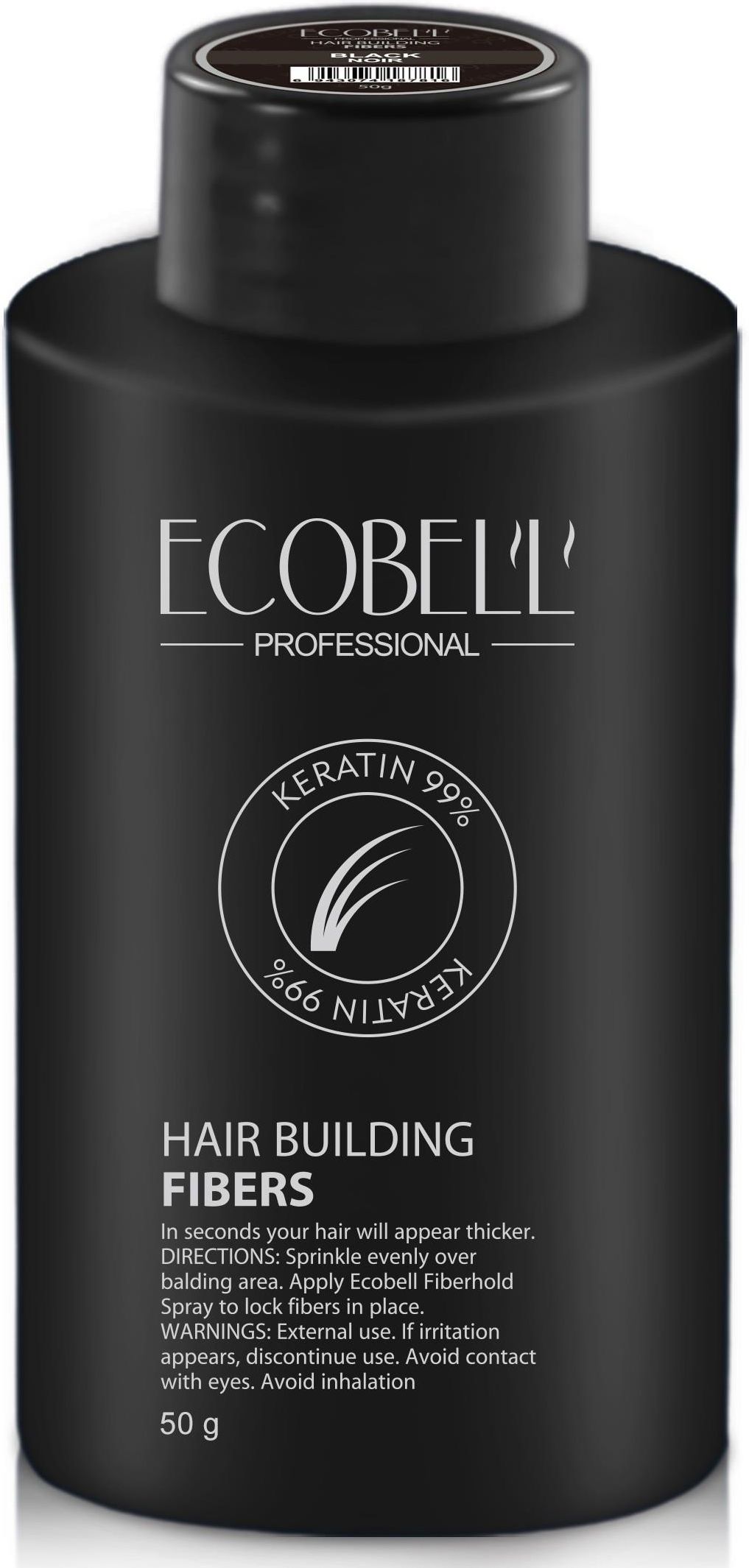 Ecobell mikrowłókna do zagęszczania włosów 99% keratyna 50g - Opinie i ...