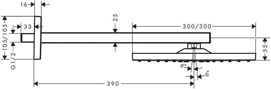 Hansgrohe Raindance E 300 Air 1jet czarny mat 26238670 - Opinie i ceny ...