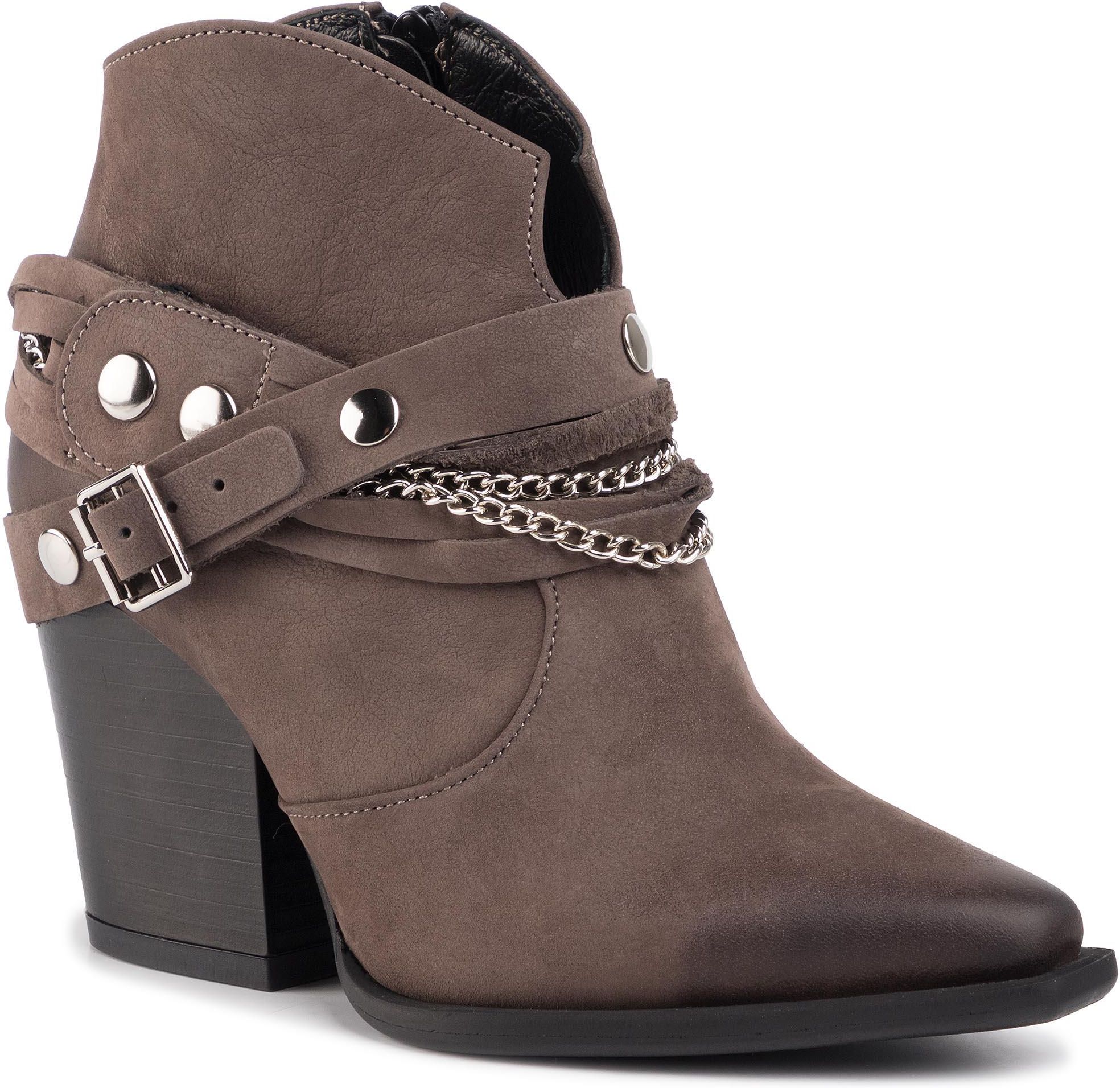 Botki R.POLAŃSKI - 1033 Taupe Nubuk - Ceny i opinie - Ceneo.pl