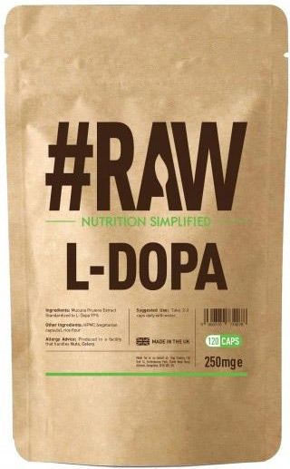 Kapsułki Raw L-dopa Lewodopa Mucuna 120szt. - Opinie i ceny na Ceneo.pl
