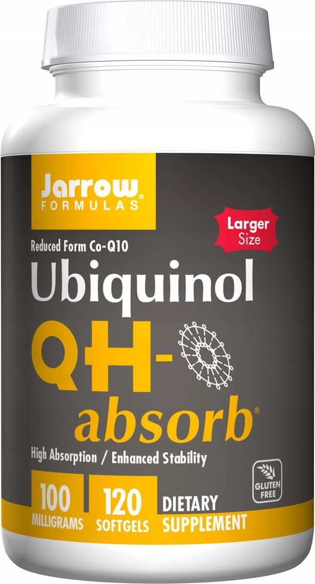 Ubichinol Jarrow Kaneka Ubiquinol Qh 100mg 120kaps. - Opinie i ceny na Ceneo.pl