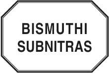 Lege artis NAKLEJKA - Bismuthi subnitras - średnia (NSz-C-8-S) - Ceny i ...