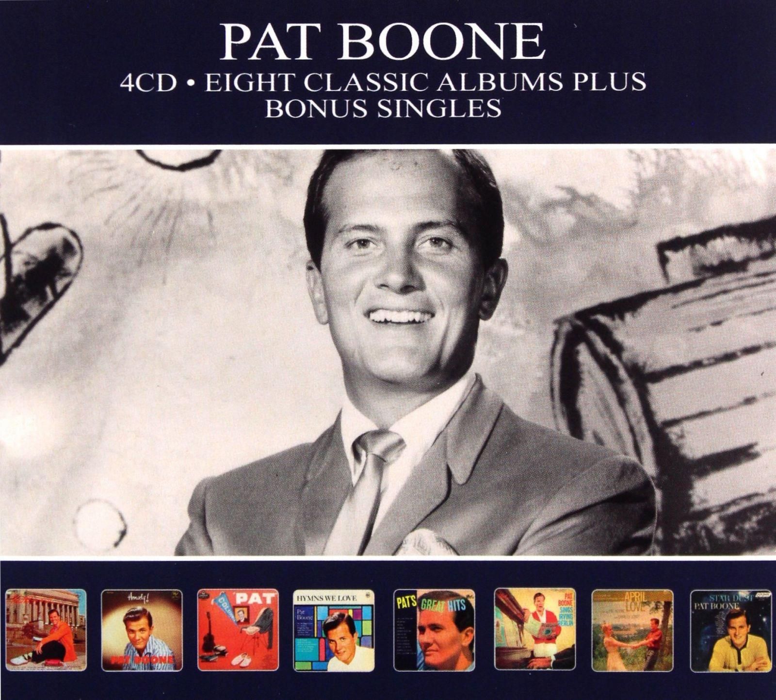 Płyta kompaktowa 8 Classic Albums Plus Bonus Singles (Pat Boone) (CD ...