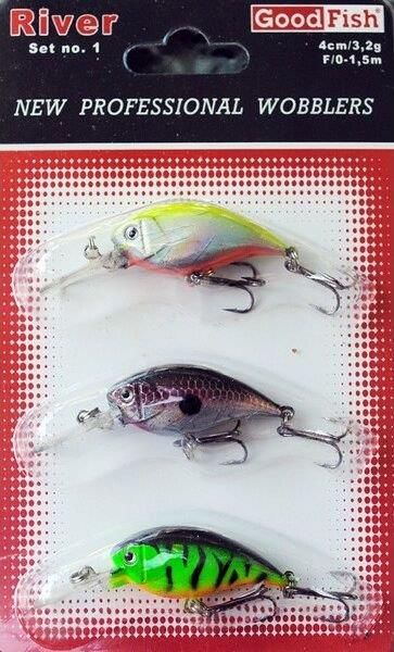 Strike Pro Woblery Goodfish Zestaw Rzeczny Nr 1 (A48015) - Ceny i ...