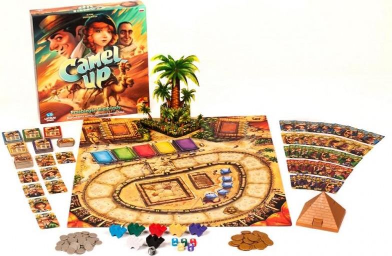 Lucrum Games Camel Up - Gra planszowa. Ceny i opinie - Ceneo.pl